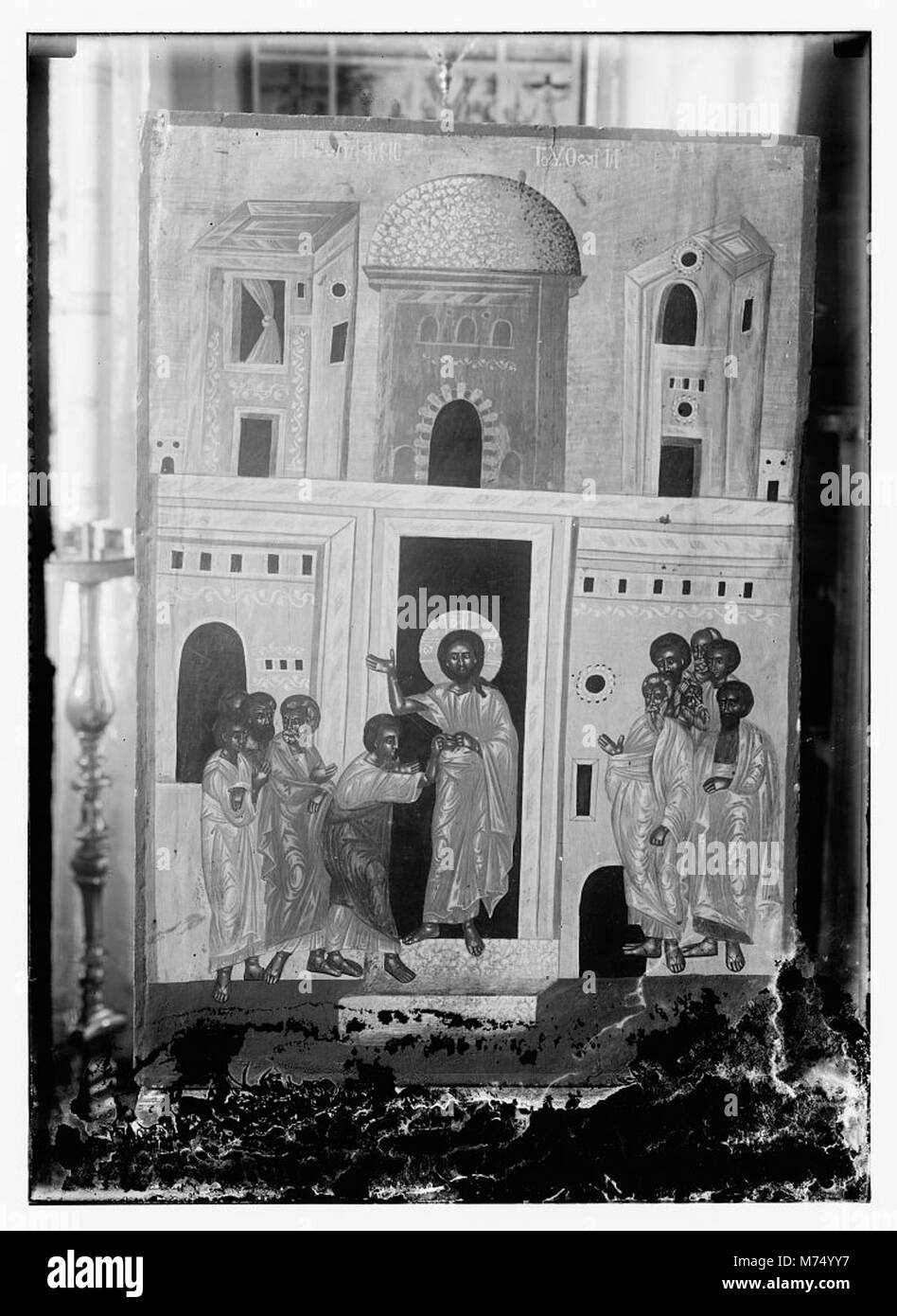 This collection of icons captures significant symbols and figures ...