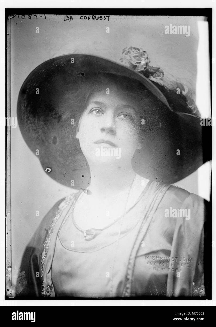 A portrait of Ida Conquest, a notable individual from the early 20th ...
