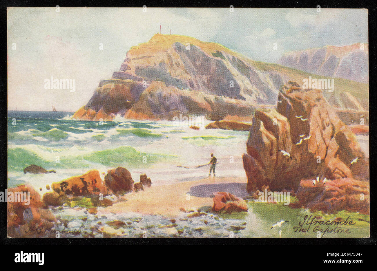 Ilfracombe The Capstone (NBY 444150 Stock Photo - Alamy