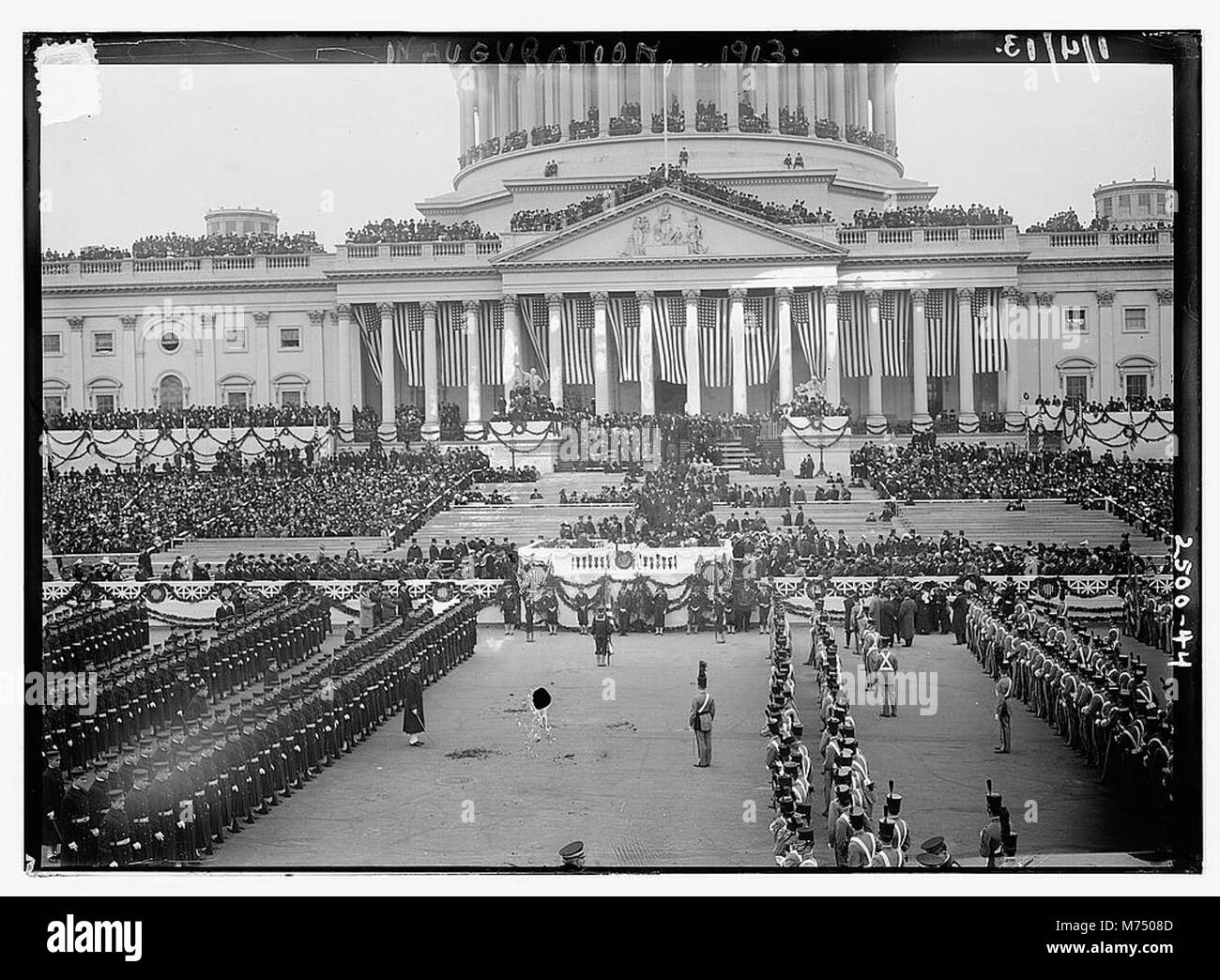 The inauguration of 1913, likely referring to a significant political ...