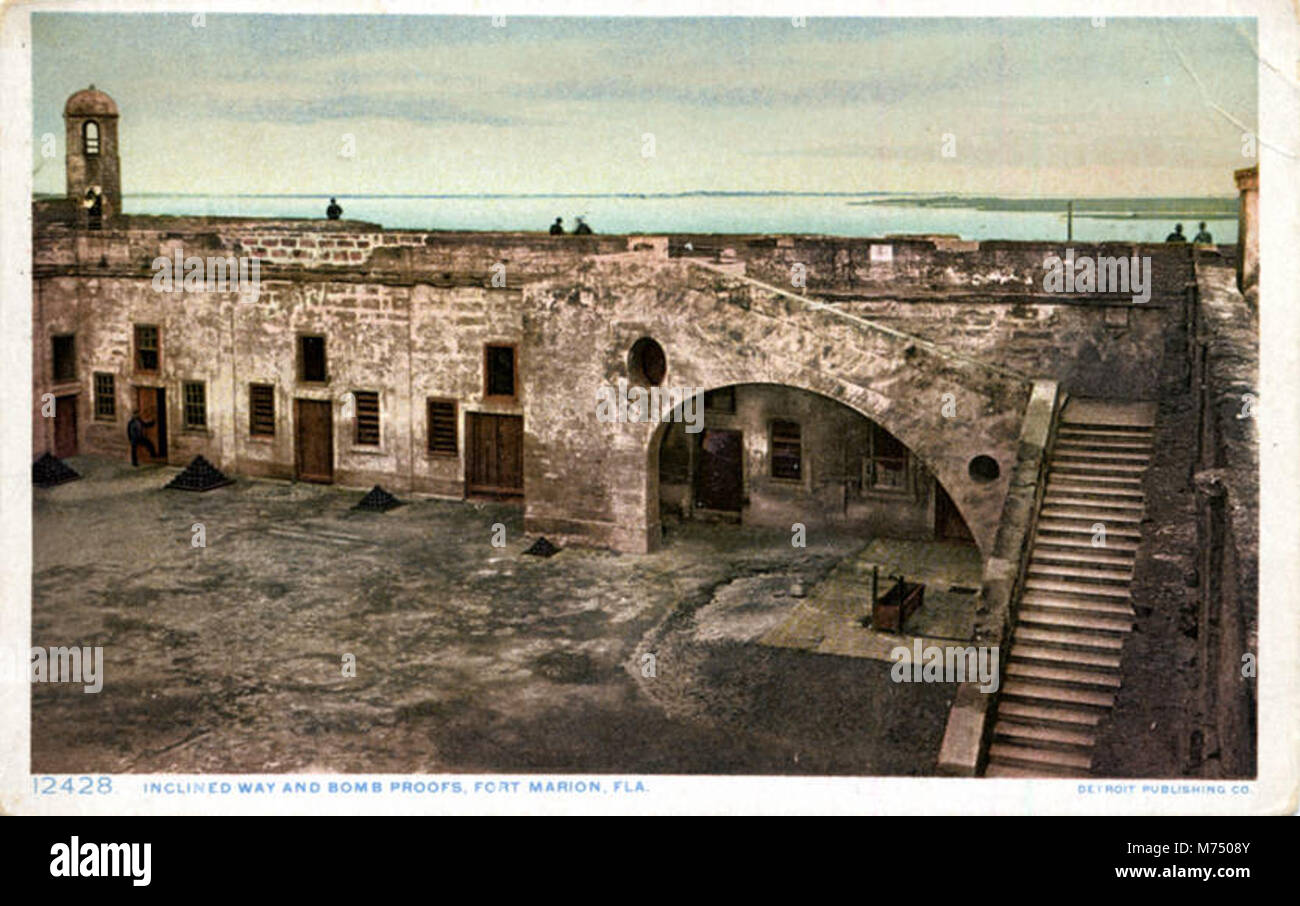 An image depicting an inclined way and bomb-proof structures ...