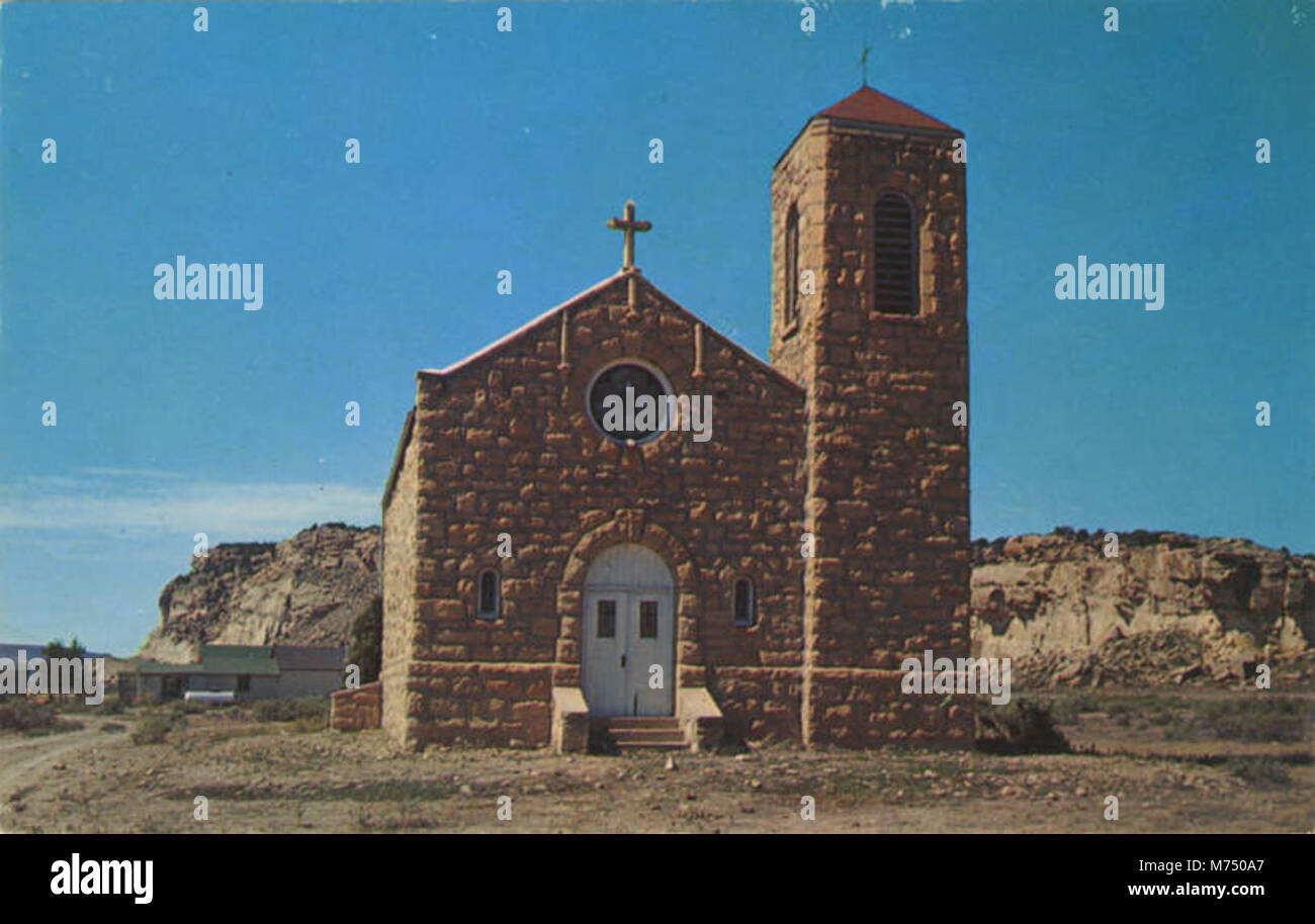 Photograph of the Indian Mission Church, captured by L.O. Candelaria ...