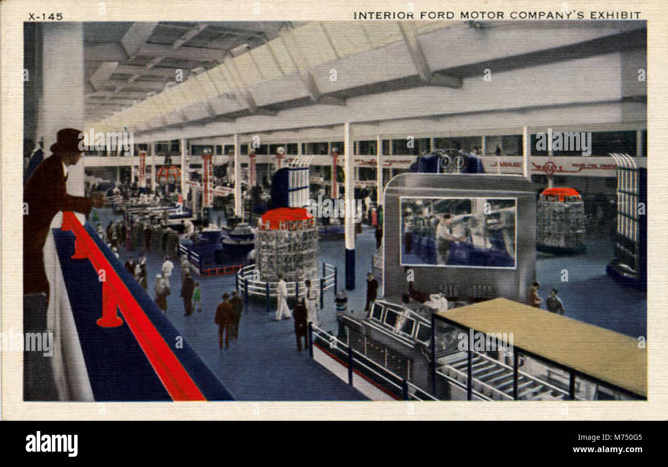 The Ford Motor Company's exhibit showcases the innovative designs and ...