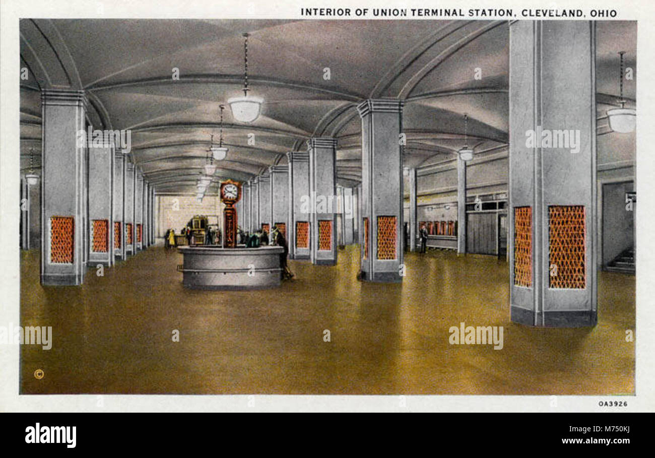 Cincinnati, union terminal, interior hi-res stock photography and ...