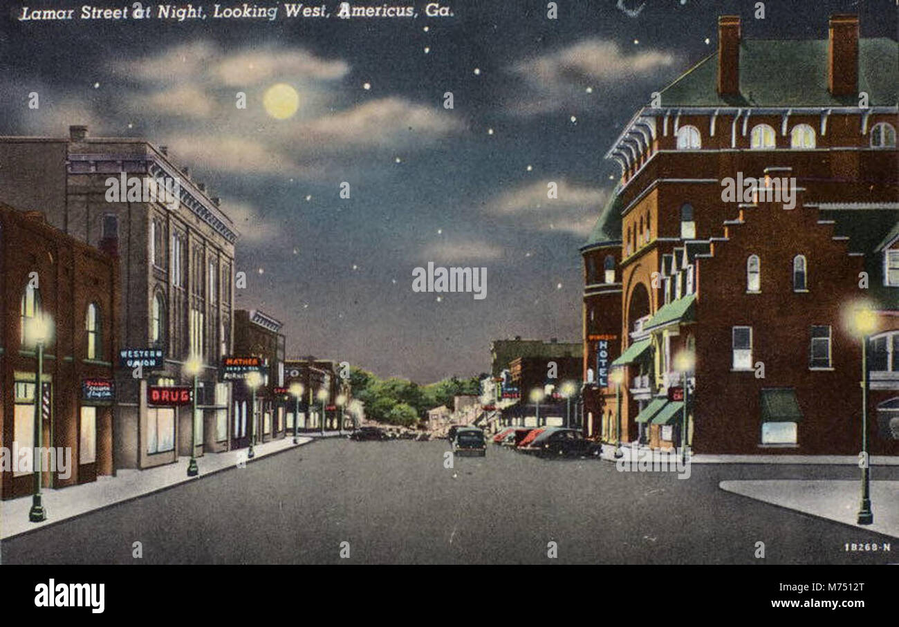 Americus Georgia Map