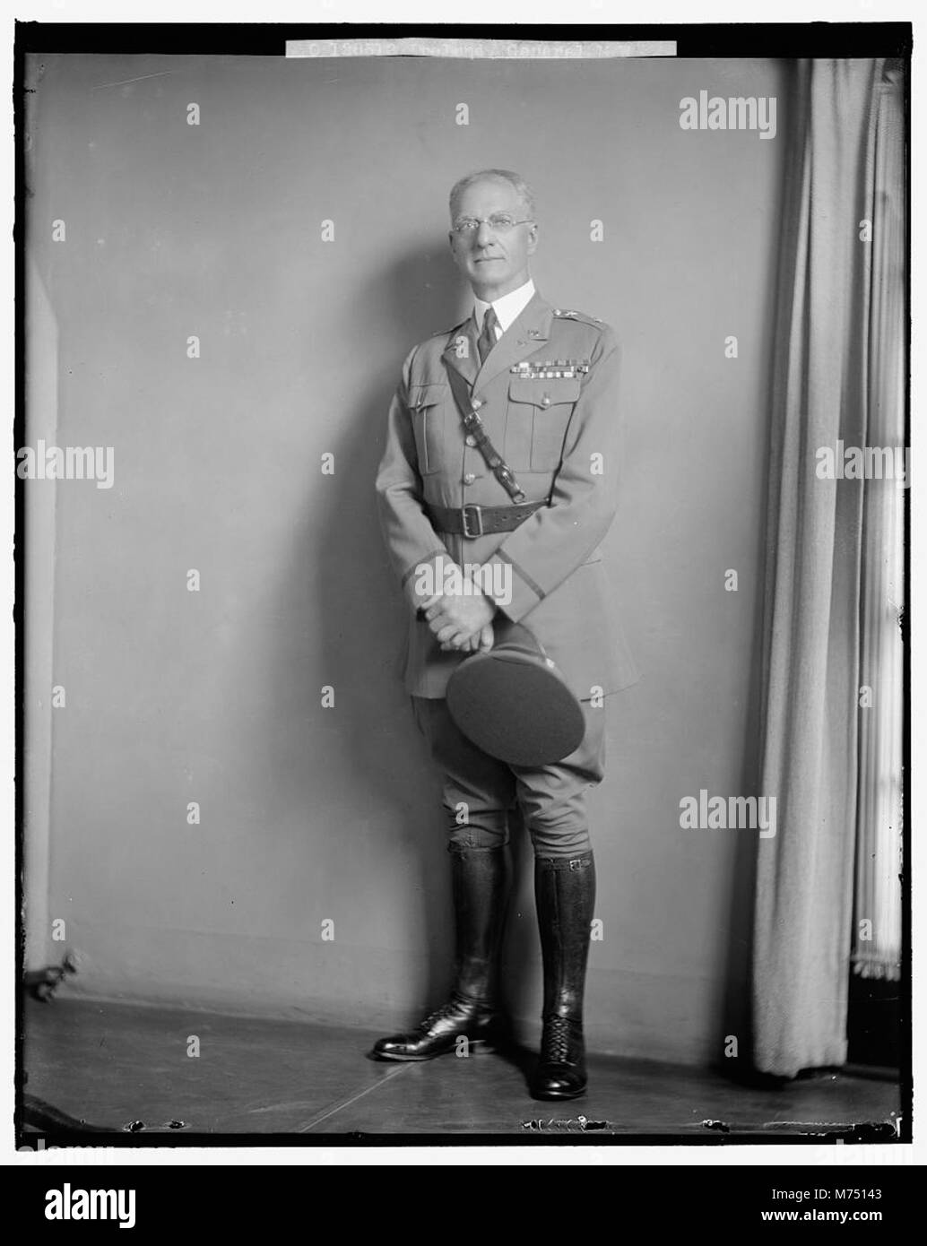 A portrait of General M.W. Ireland, a notable figure in U.S. military ...