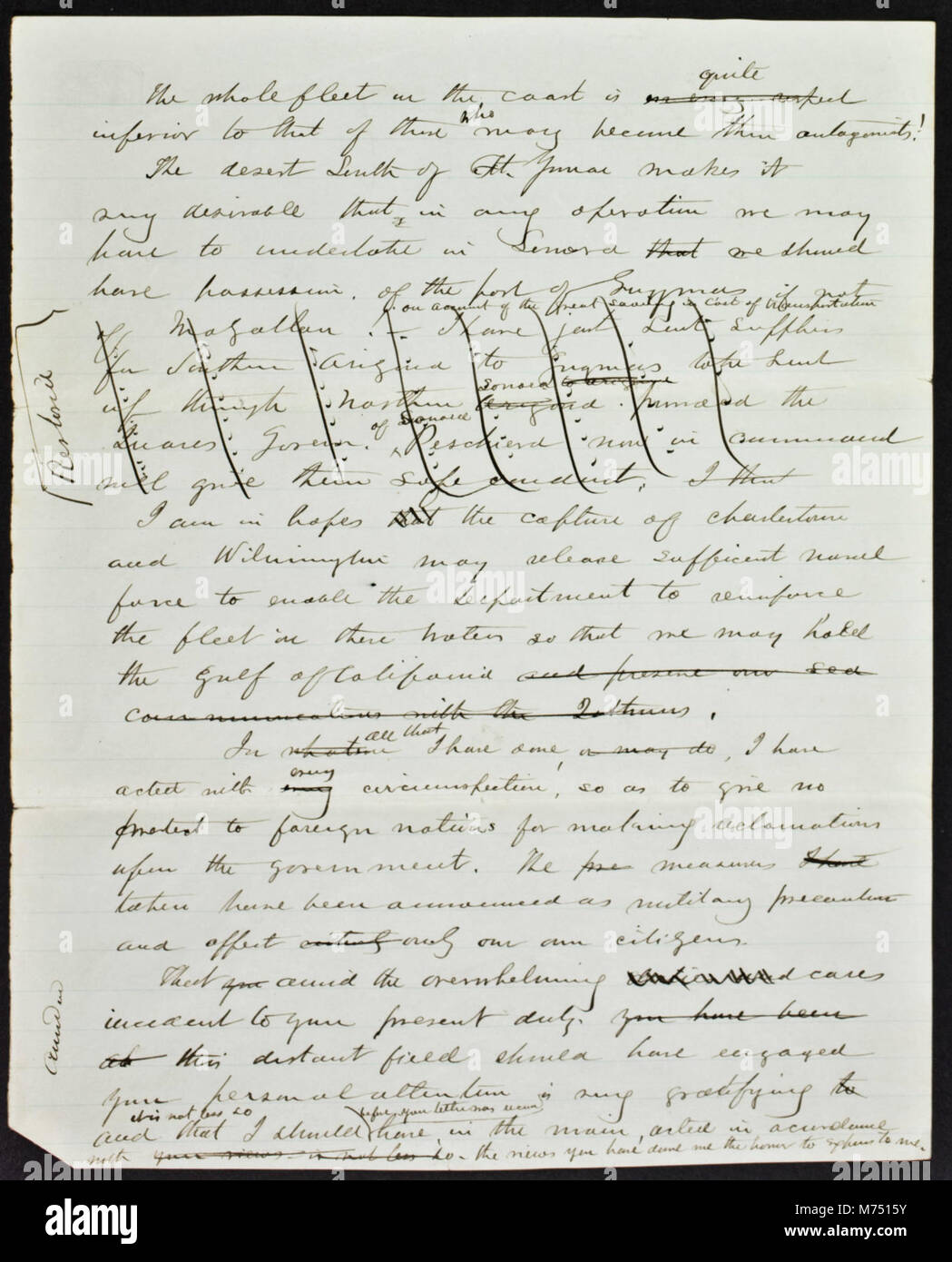 A historical letter written by General Irvin McDowell to General ...