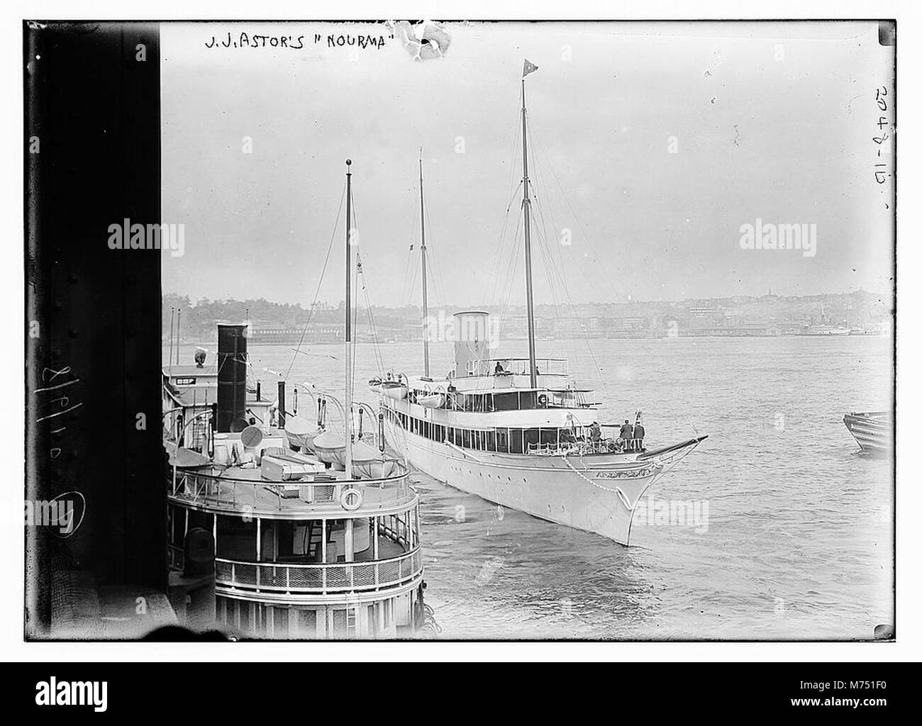 J.J. Astor's 'Nourma' was a luxury yacht owned by businessman John ...