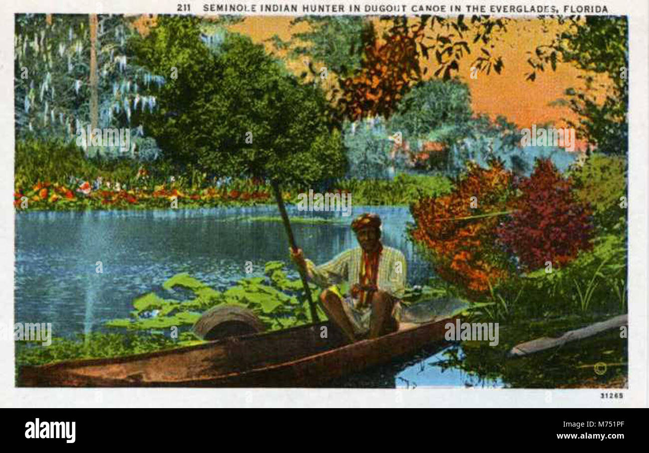 Seminole Canoe High Resolution Stock Photography and Images - Alamy
