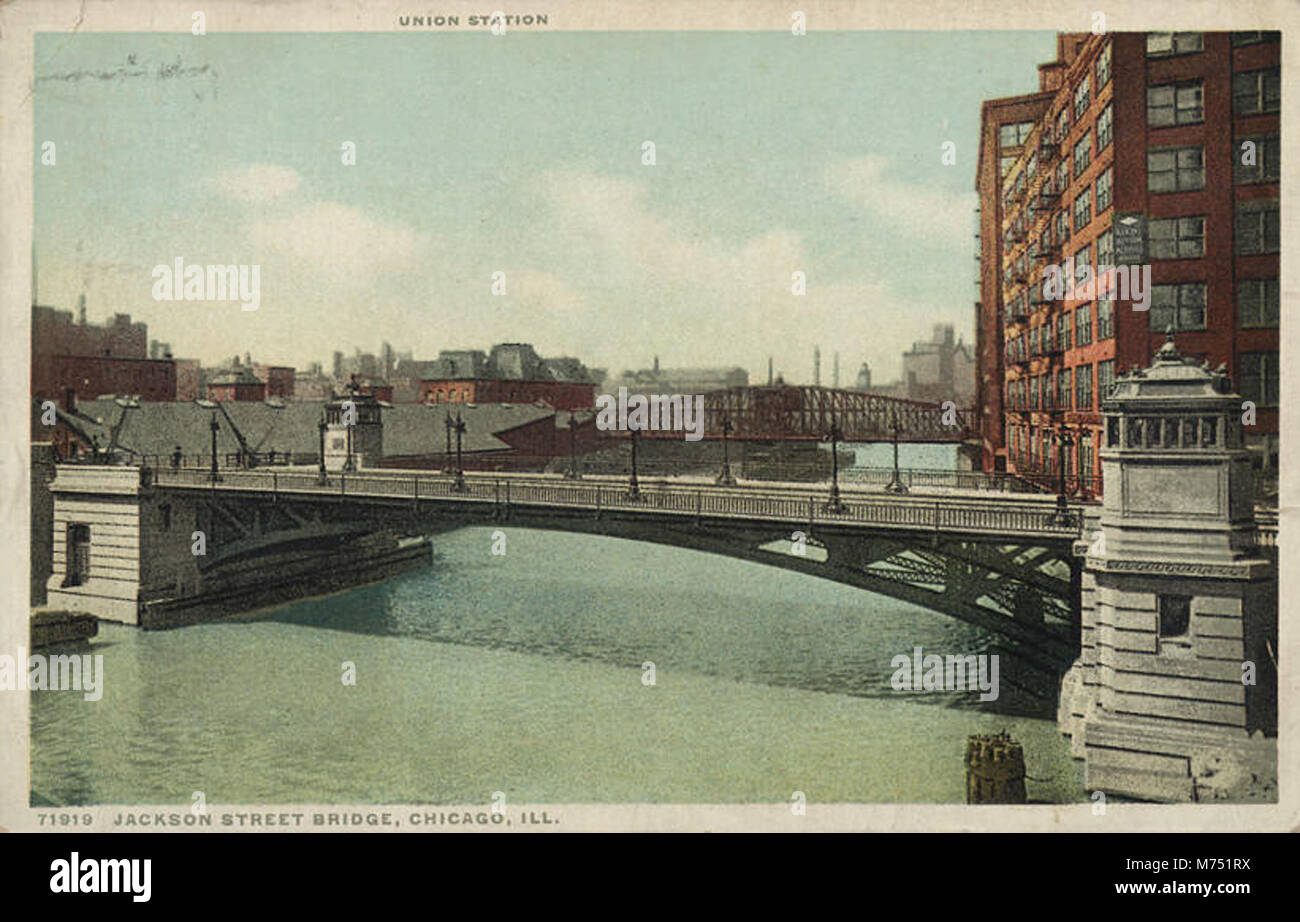 The Jackson Street Bridge, captured in this image, is a notable ...