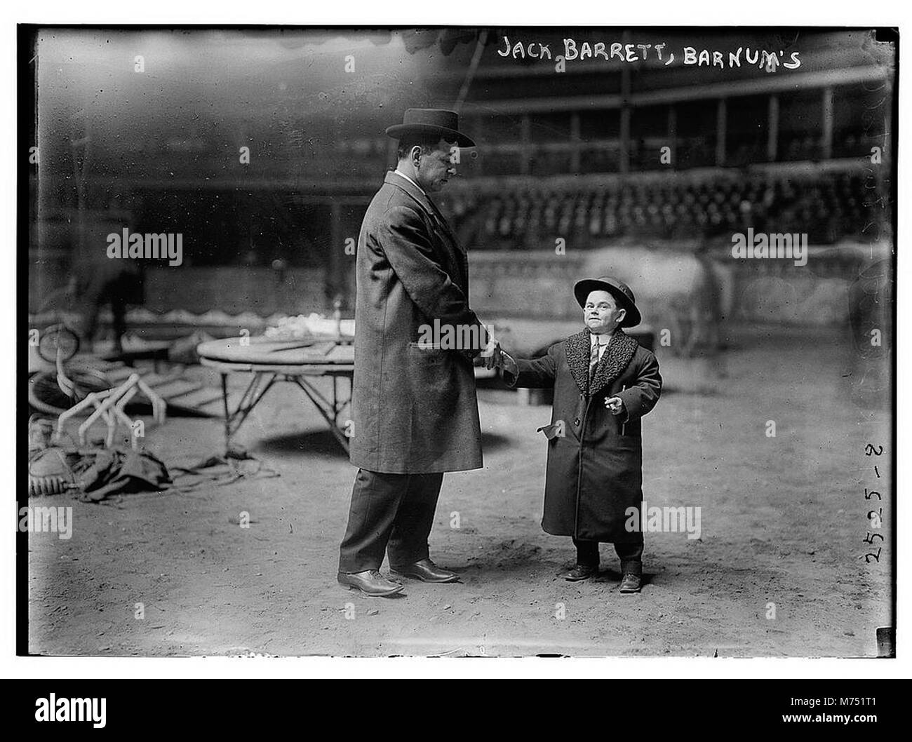 Jack Barrett, known for his association with Barnum’s circus, was an ...