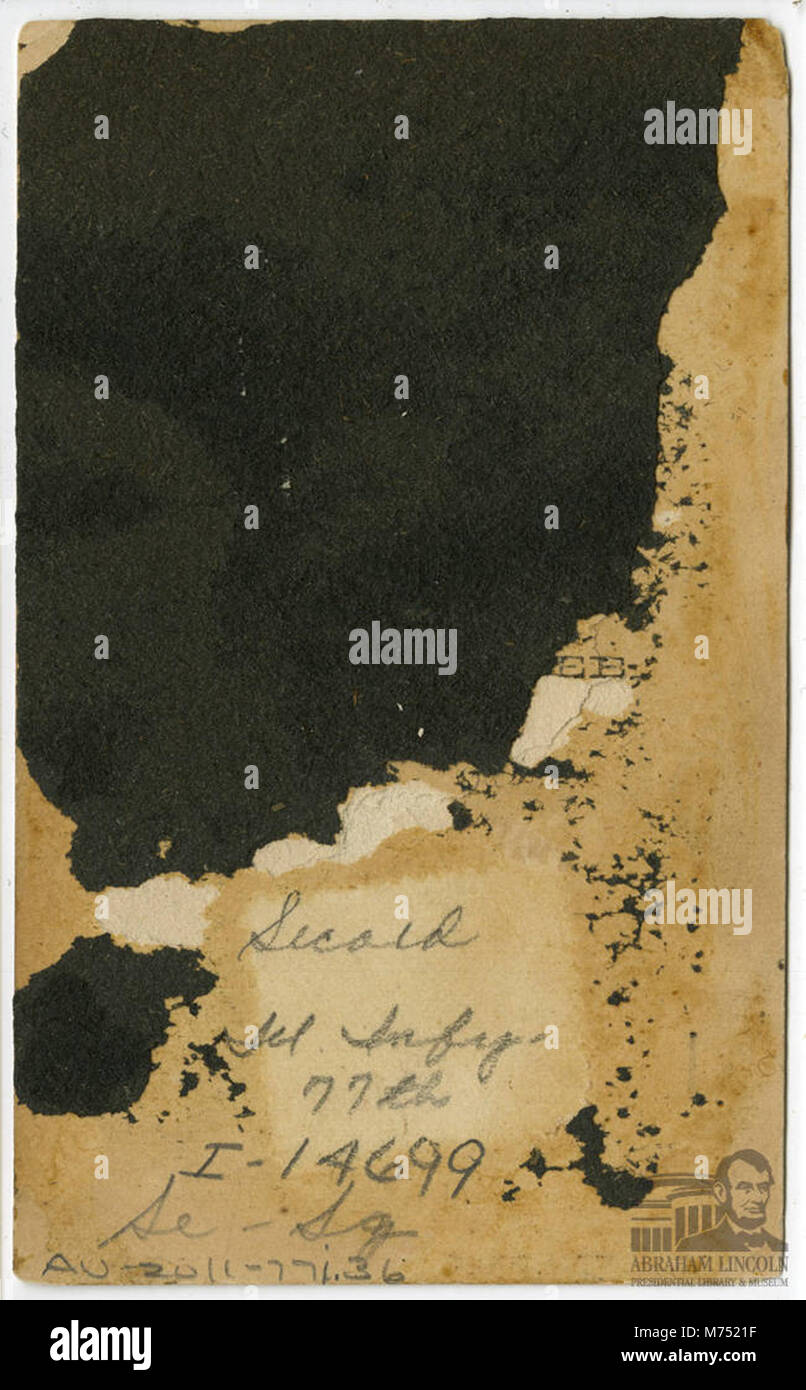 Portrait of James A. Secord, notable figure in early American political ...