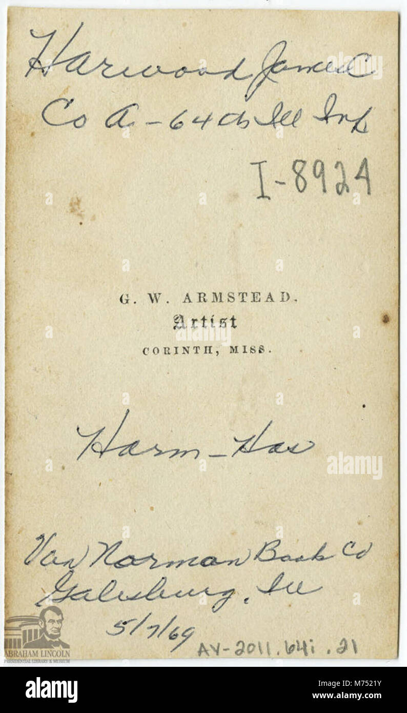 James C. Harwood, an important figure in American history, is captured ...