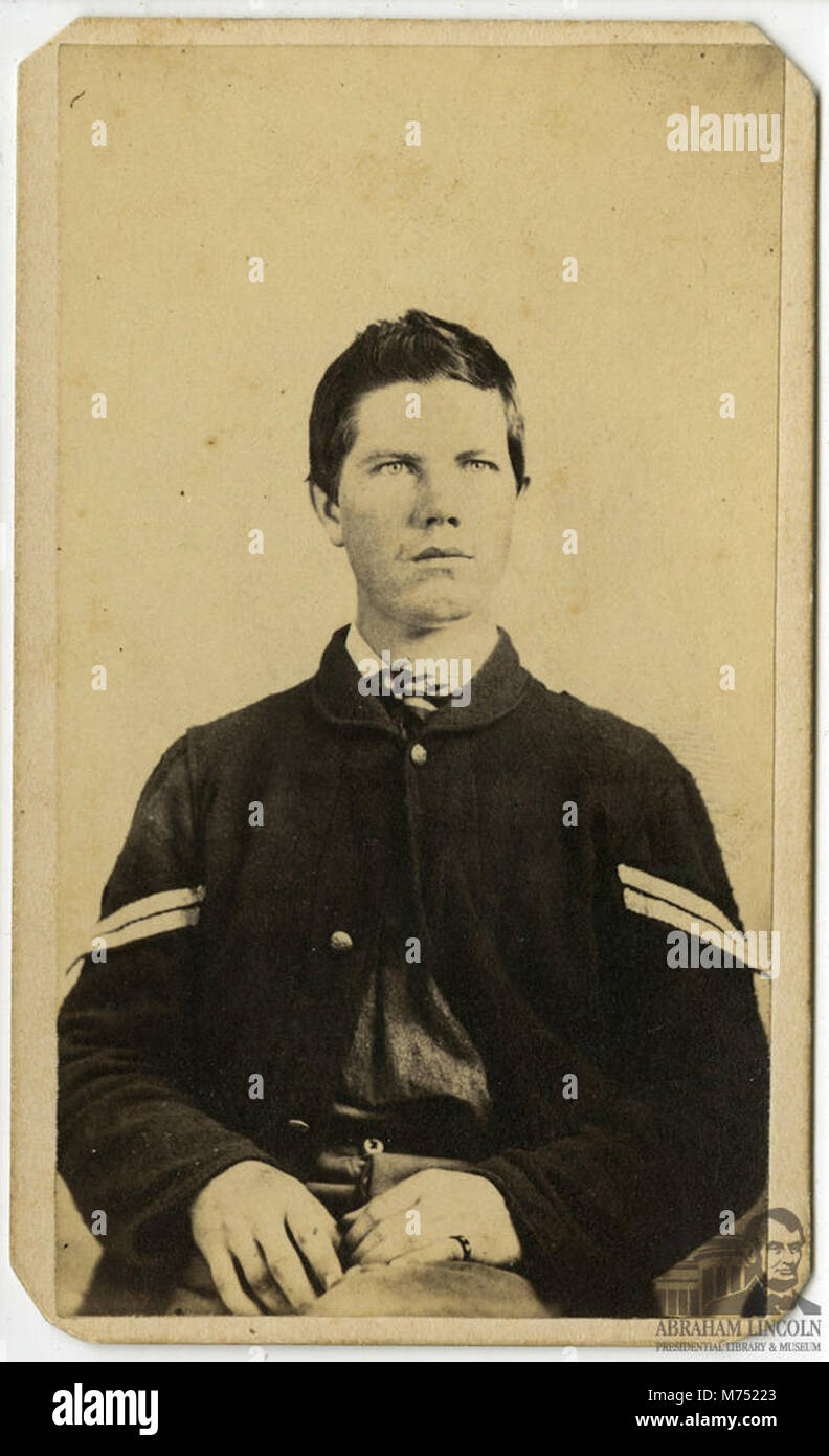 Portrait of James Crow, likely a prominent figure, captured in a ...