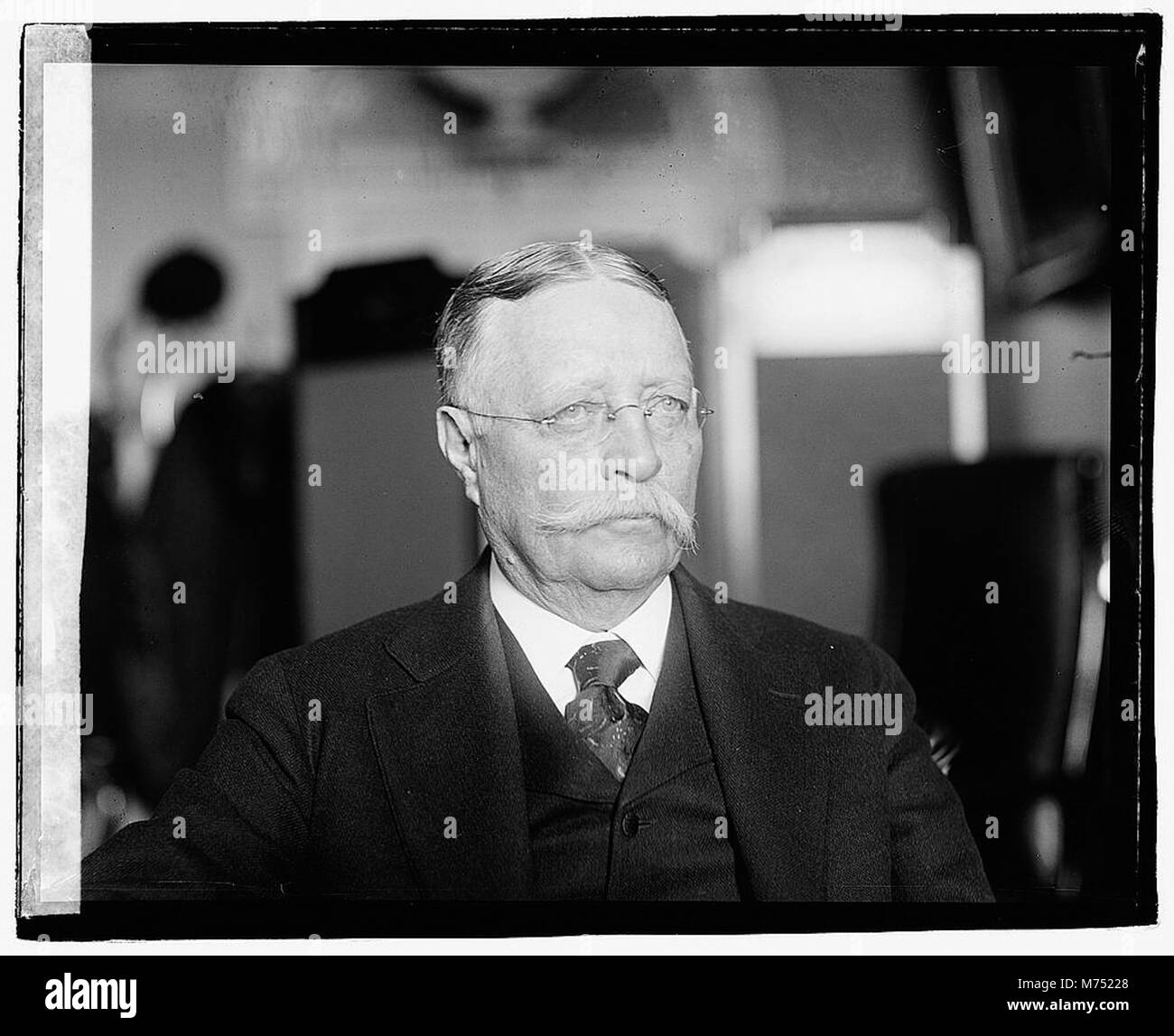 A portrait of James D. Maher, dated January 18, 1921, documenting an ...