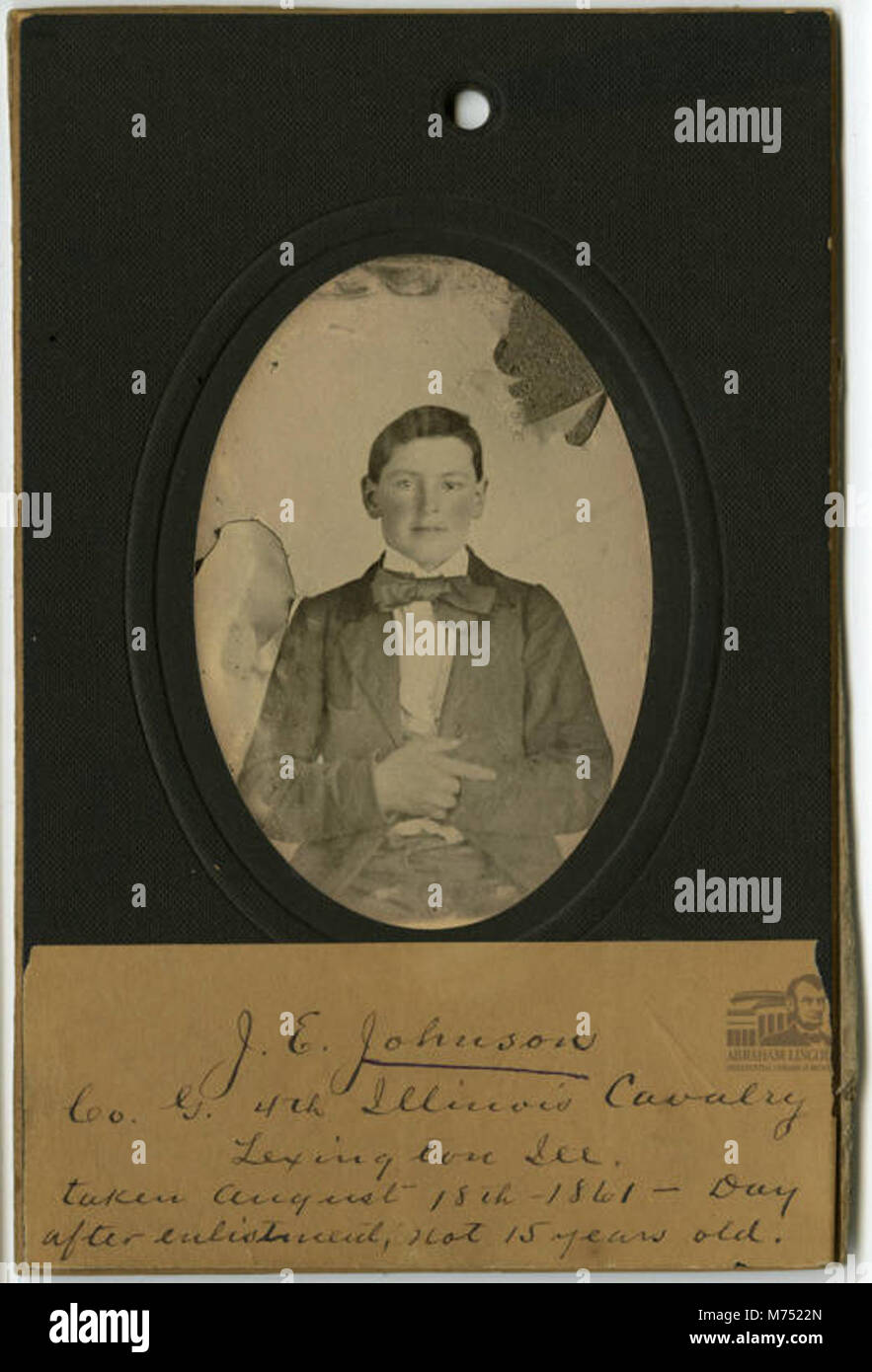 A portrait of James E. Johnson, a notable historical figure, likely in ...