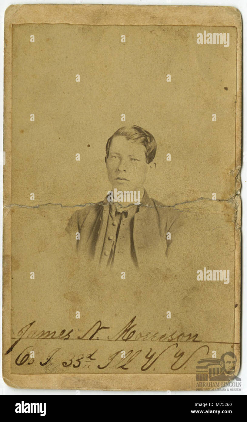 A portrait of James N. Morrison, an important historical figure ...