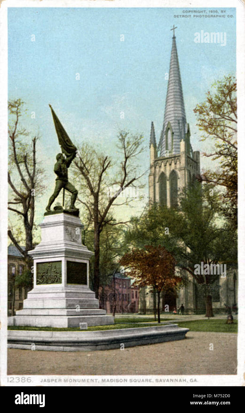 The Jasper Monument, located in Madison Square, New York, honors ...