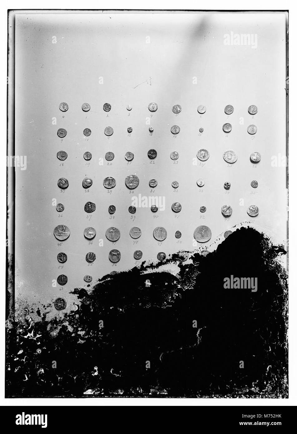 Ancient coins LOC matpc.09931 Stock Photo - Alamy
