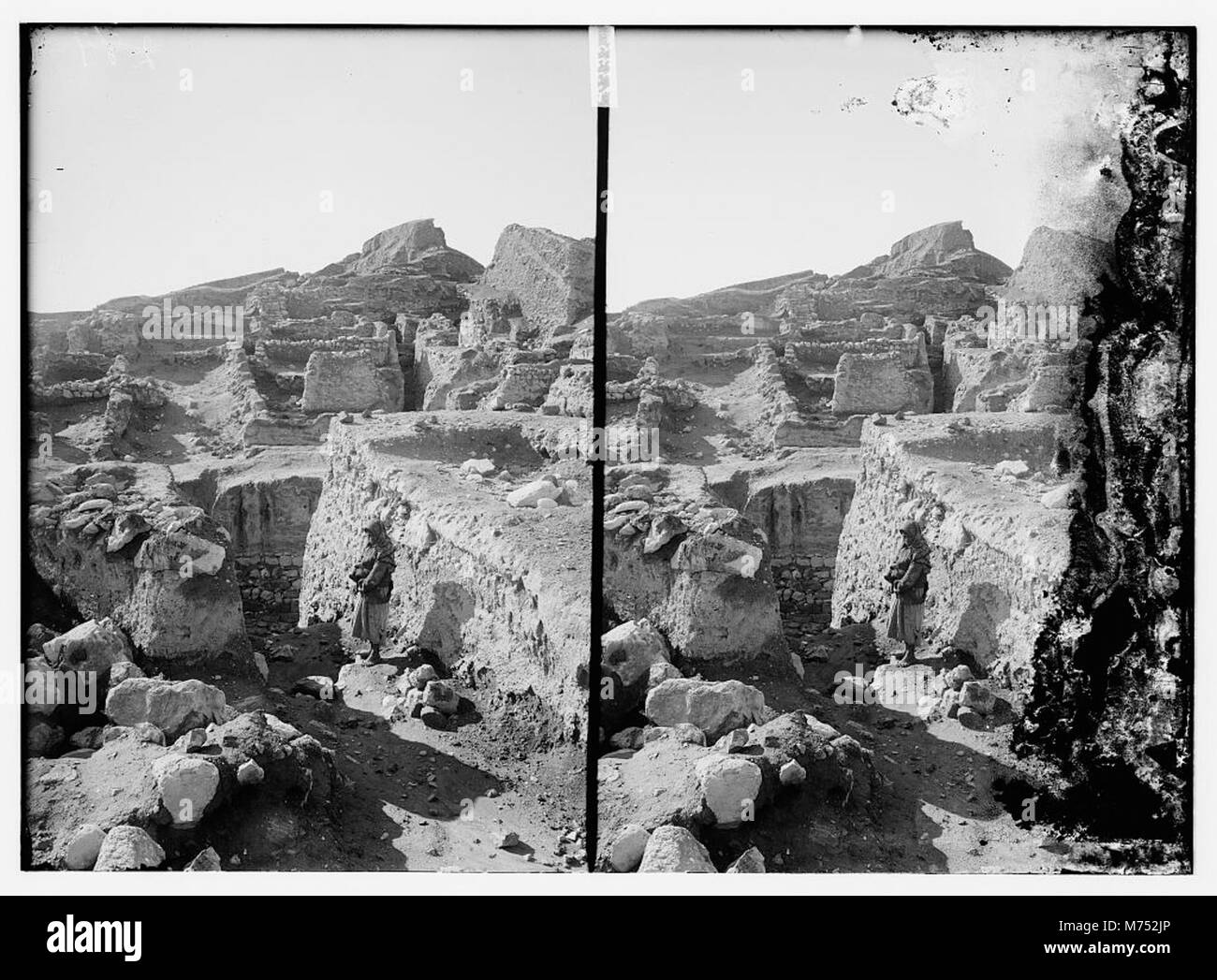 This image shows a view of Jericho, one of the oldest inhabited cities ...