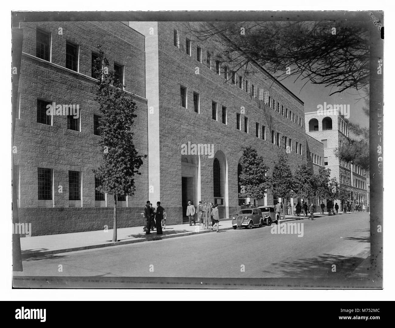 A view of the new city of Jerusalem, highlighting modern developments ...