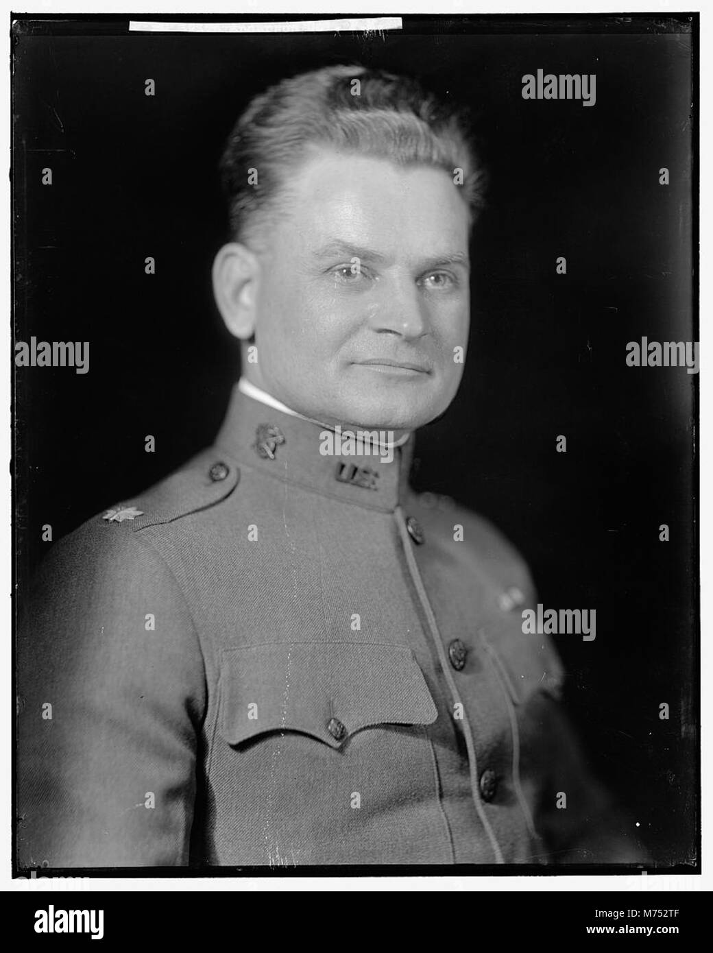 A portrait of Colonel P.M. Anderson, a notable figure in military ...
