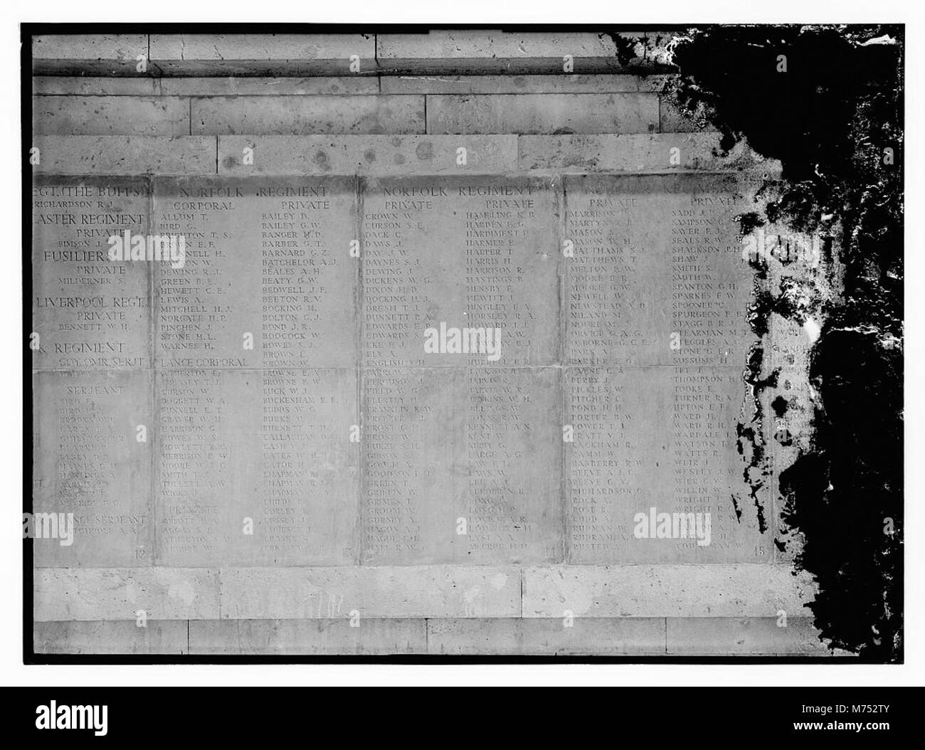 A photograph of the Jerusalem War Cemetery, a burial site for soldiers ...