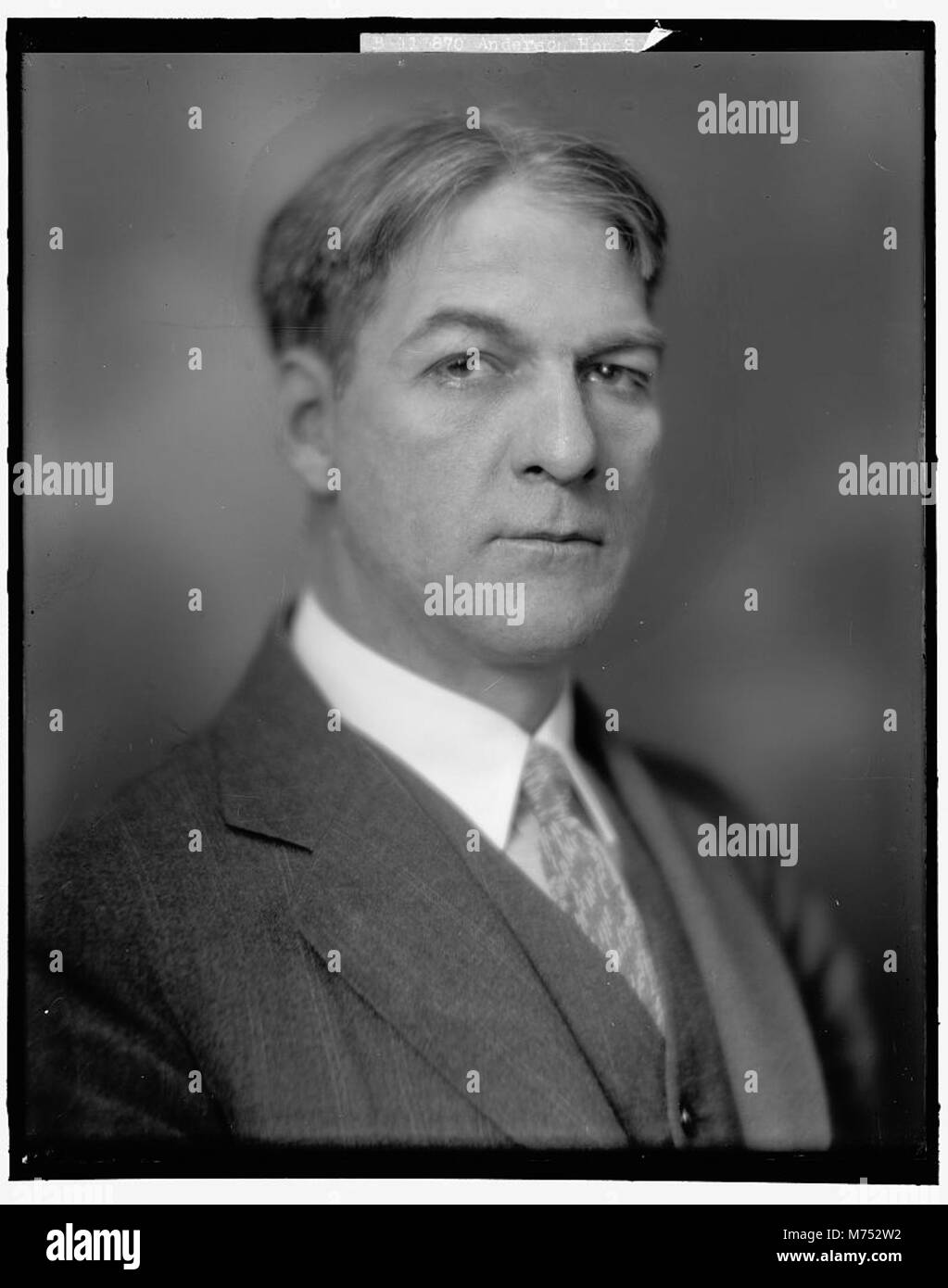 A formal portrait of Sydney Anderson, a distinguished individual known ...