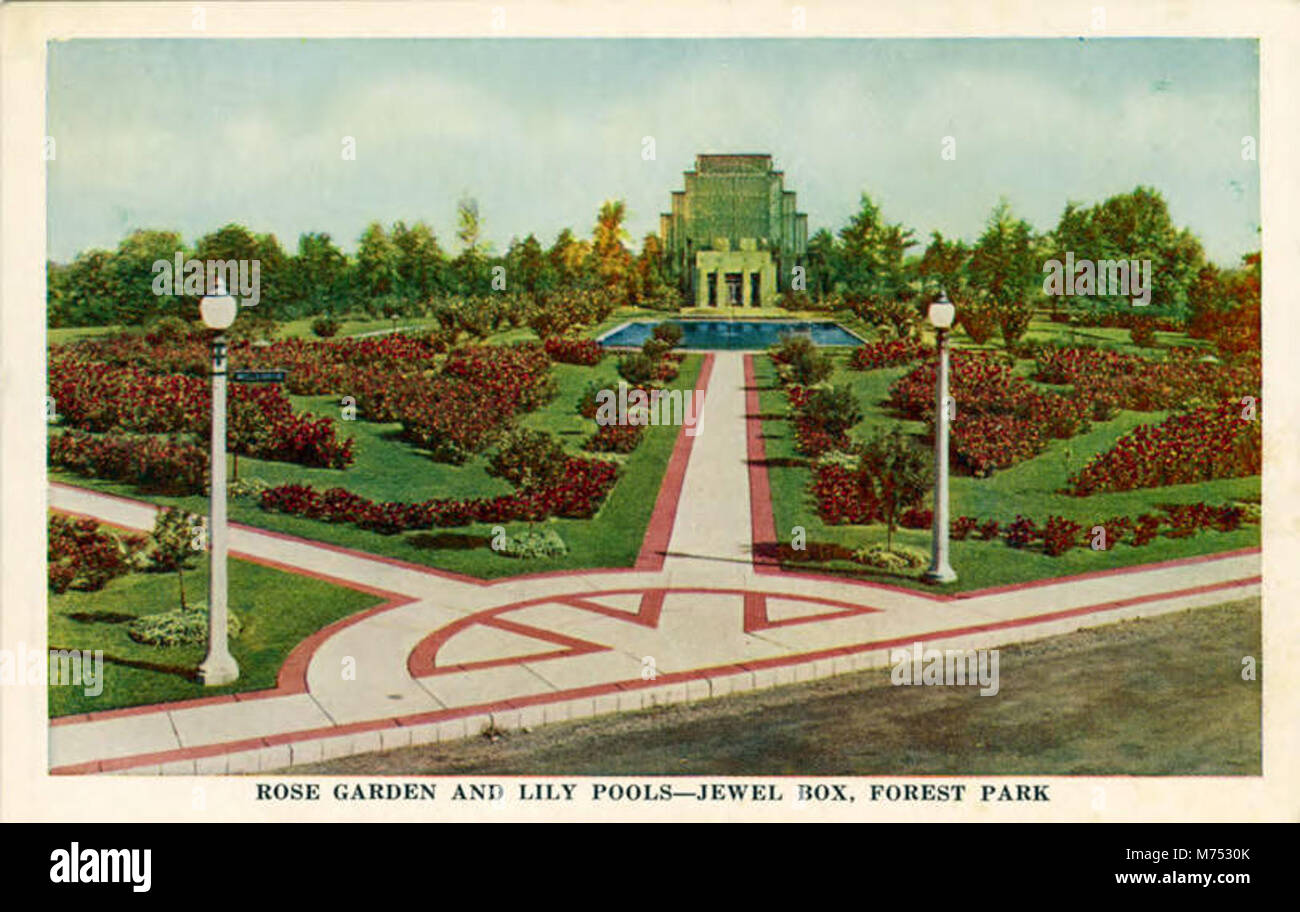 The Jewel Box in Forest Park is a botanical conservatory located in St ...