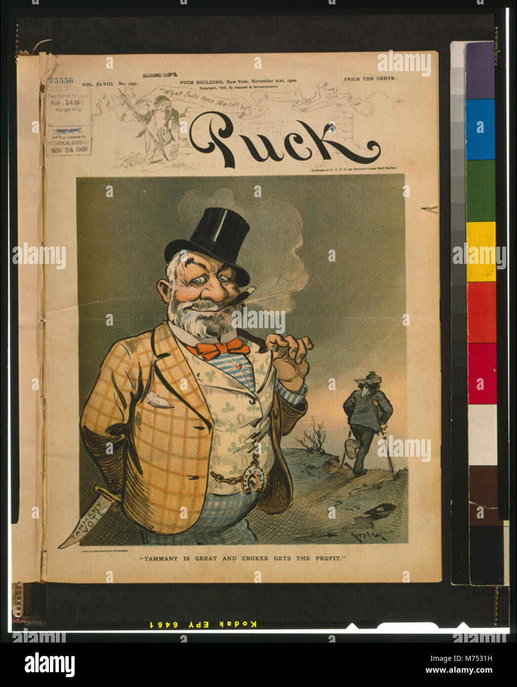 This political cartoon by Keppler satirizes the political dynamics ...