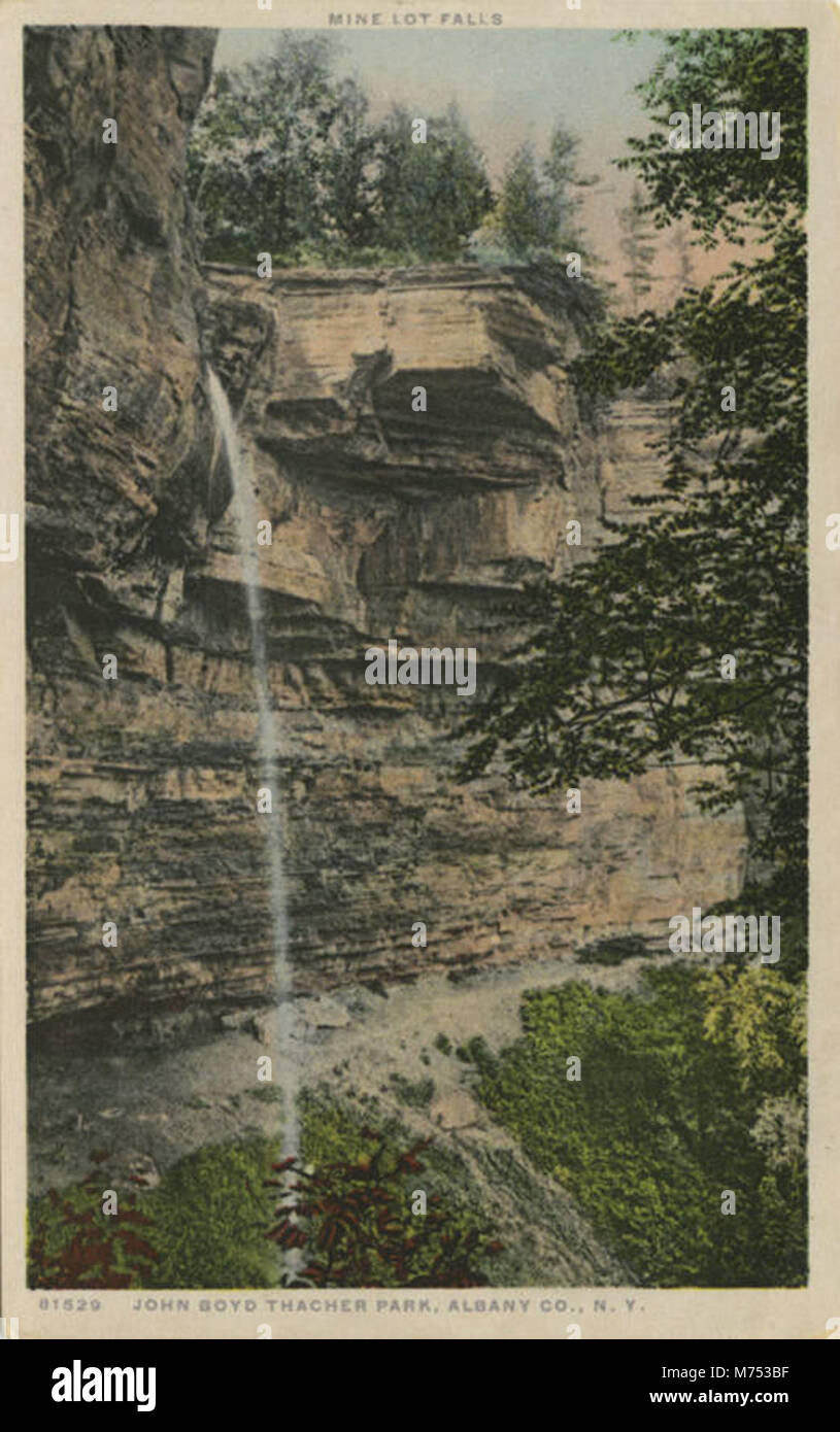 John Boyd Thatcher Park is located in New York State and features Mine ...