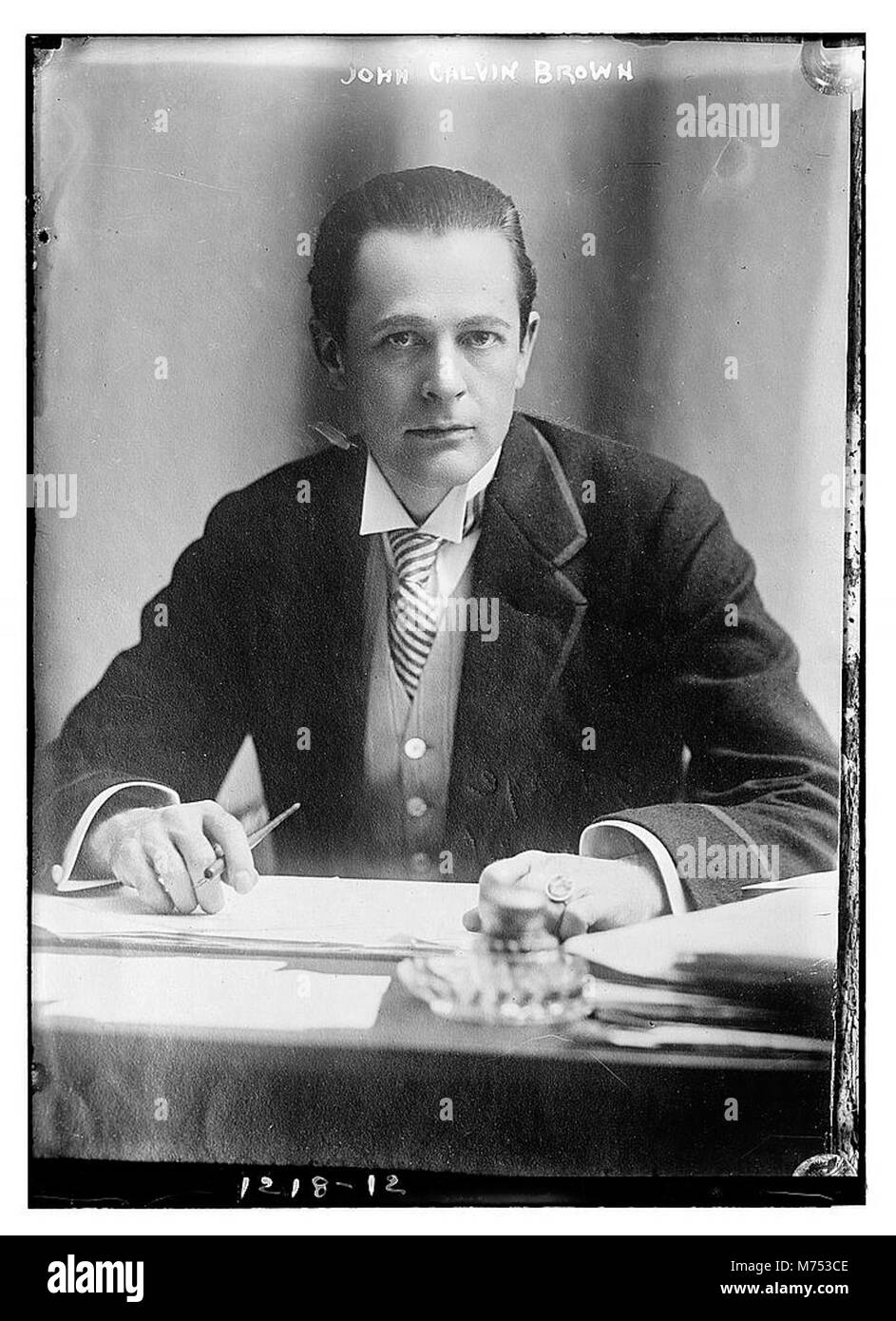 A portrait of John Calvin Brown, an influential American educator ...