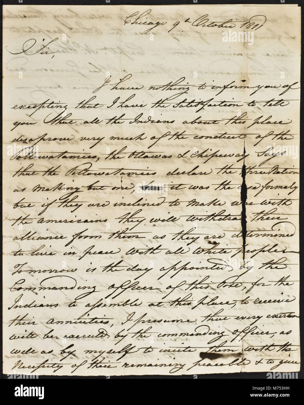 A letter from John Latimer to William Clark, dated 1811, shedding light ...