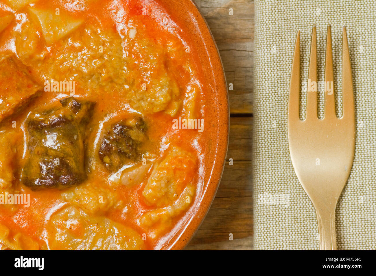 Tapa callos tripe typical spanish hi-res stock photography and images ...