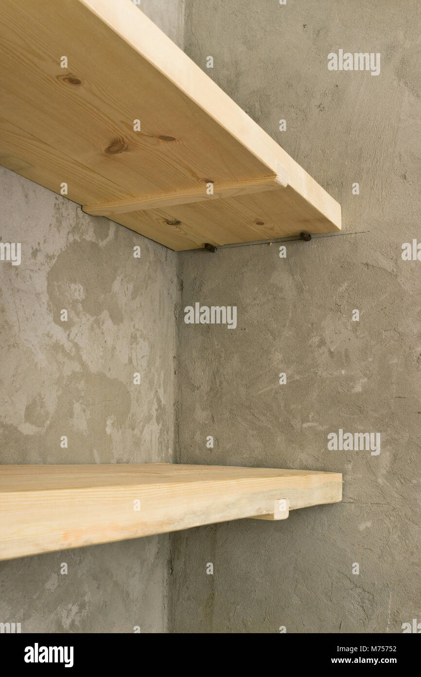 Empty pantry shelves hi-res stock photography and images - Alamy