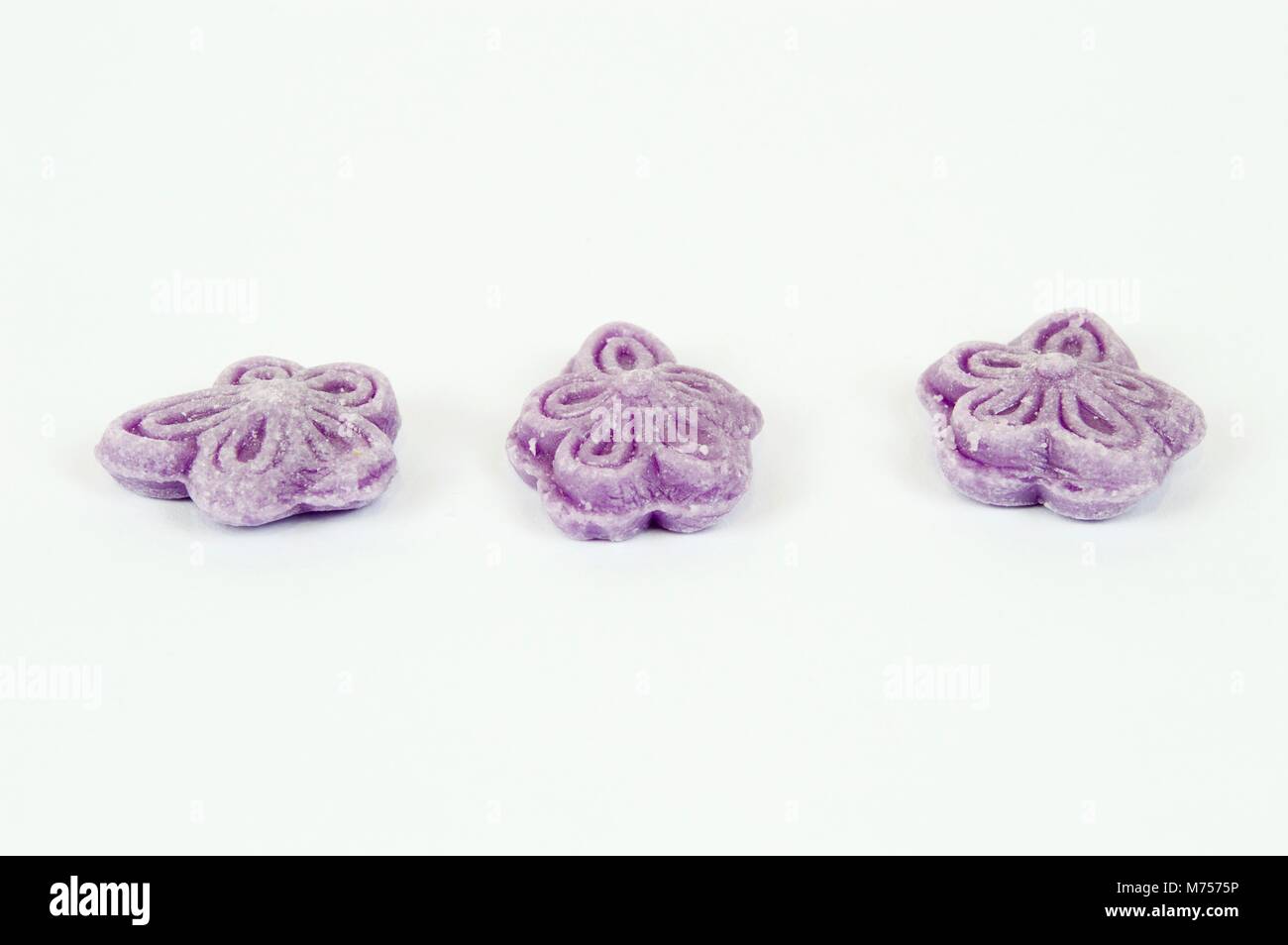 Violet candies hi-res stock photography and images - Alamy