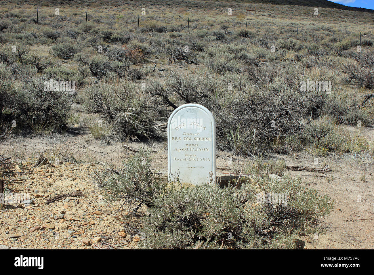Bodie cemetery hi-res stock photography and images - Alamy