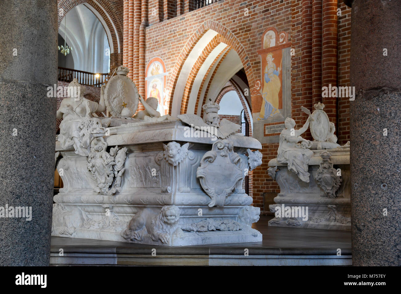 Sarcophagus of king Christopher III of Bavaria, king Christian V and ...