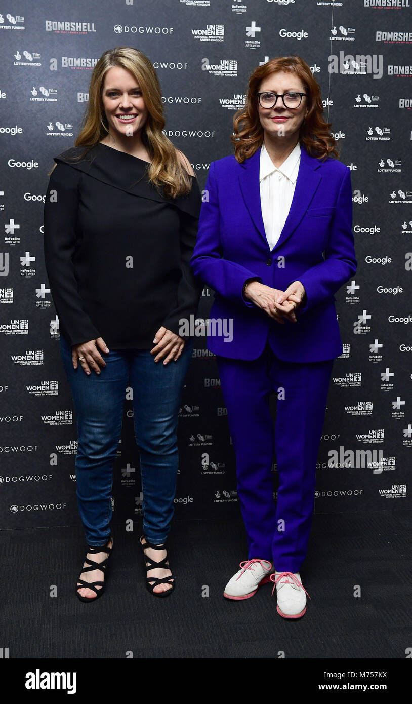 Alexandra Dean and Susan Sarandon attend a special screening for ...
