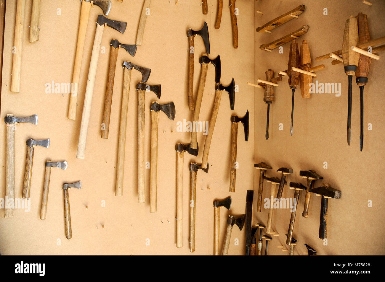 Ship building tools hi-res stock photography and images - Alamy