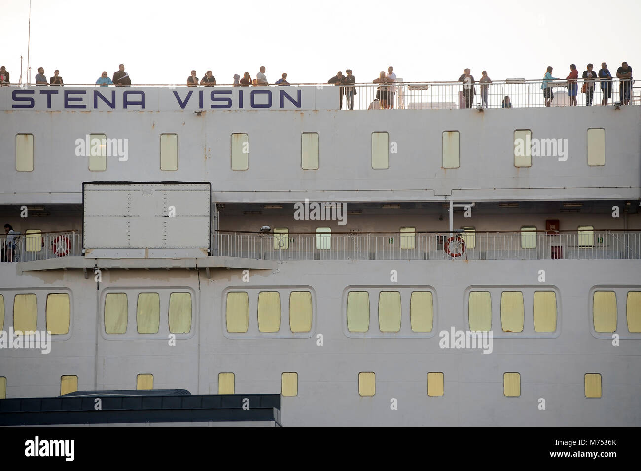 Cruiseferry MS Stena Vision on Karlskrona-Gdynia (Poland)-Karlskrona in ...