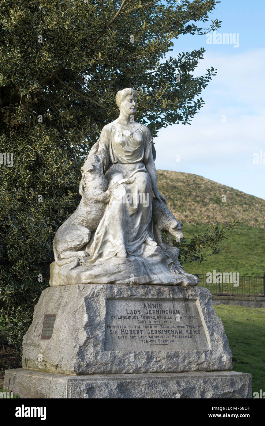 Lady jerningham statue hi-res stock photography and images - Alamy