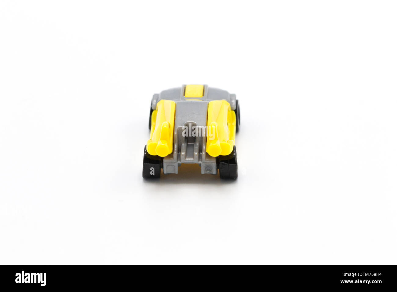 plastic toy isolated on white background. It copy space and selection ...