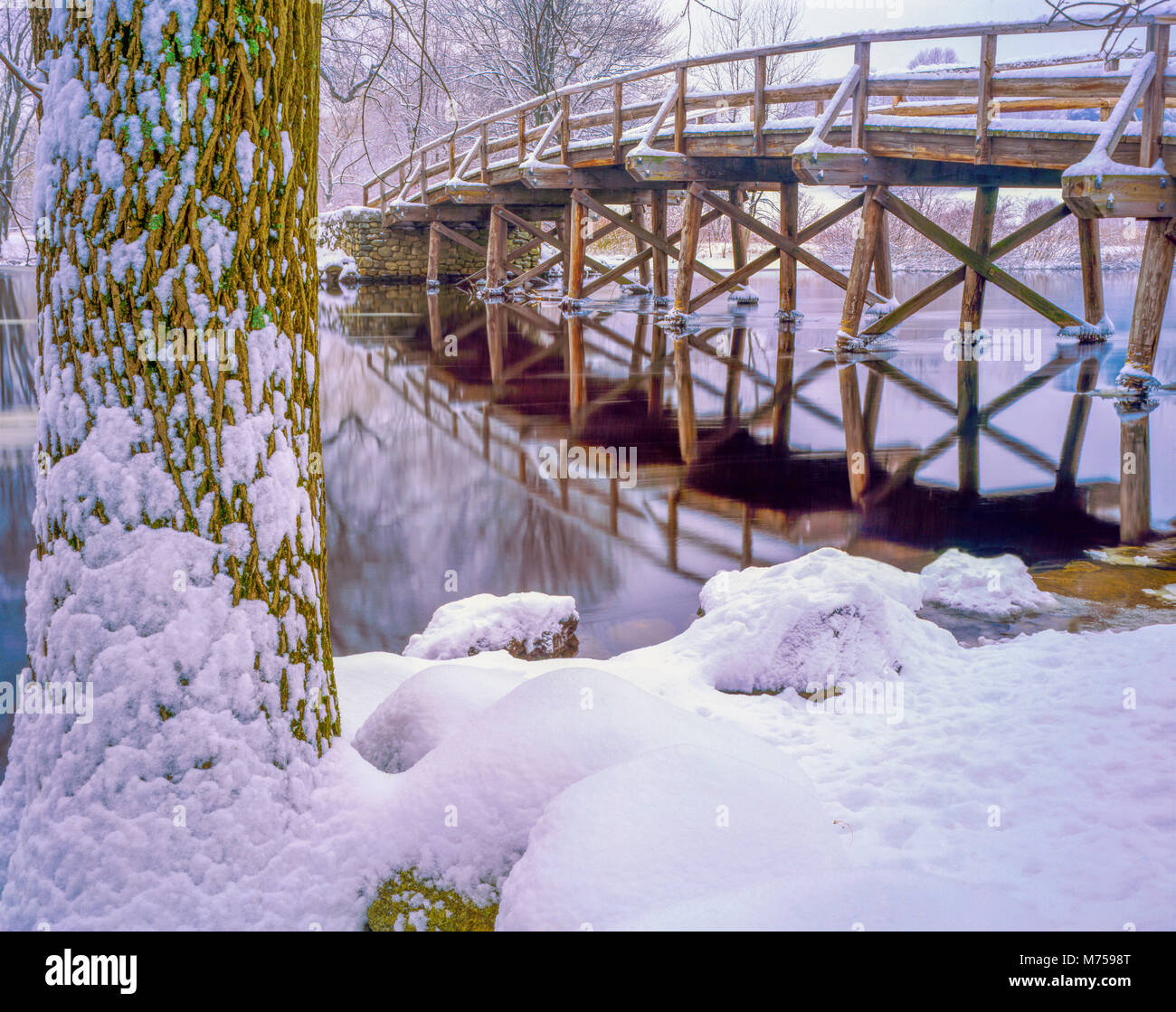 Old north bridge hi-res stock photography and images - Alamy