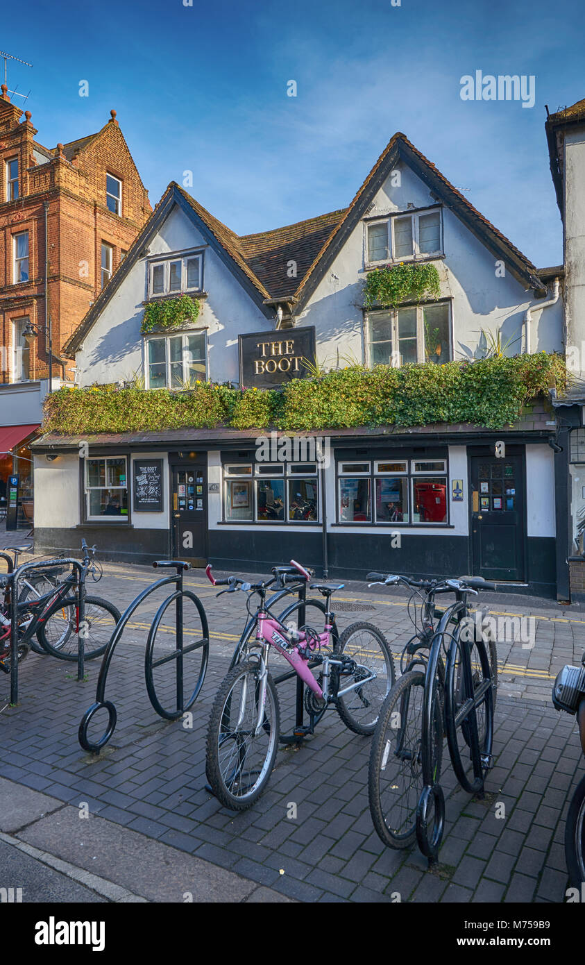 The boot pub, St Albans Stock Photo - Alamy