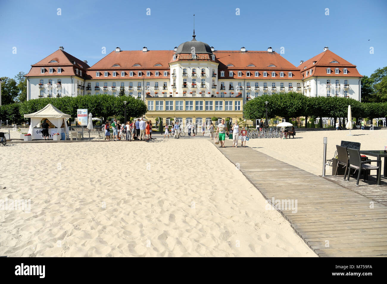 Five star Sofitel Grand Sopot hotel built from 1924 to 1927 by Richard ...