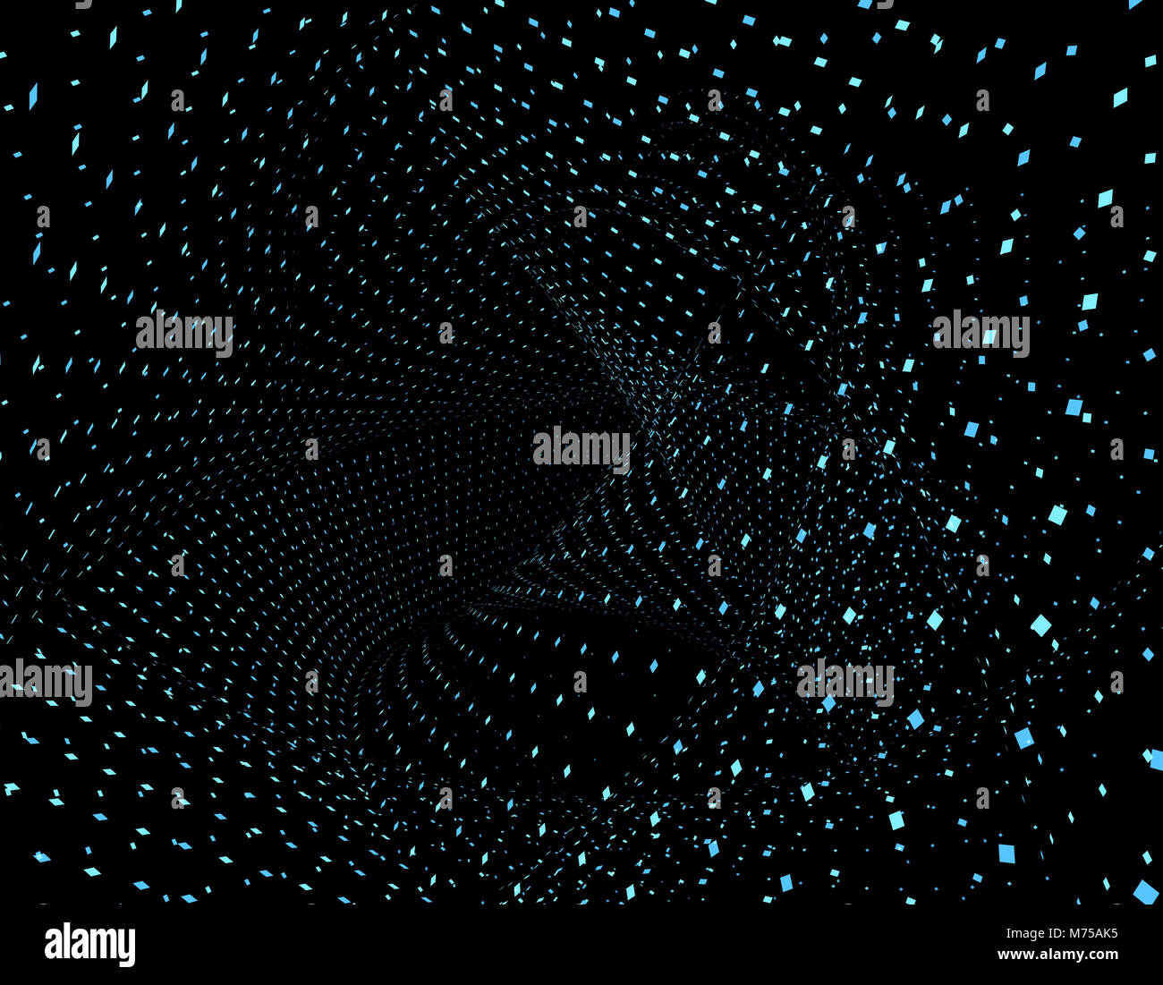 Spatial 3D Particles, Network Data Matrix, Future Technologies, Network ...
