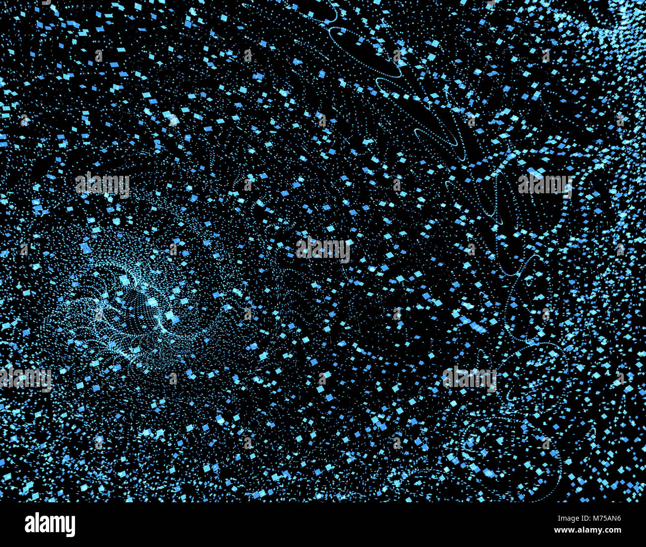 Spatial 3D Particles, Network Data Matrix, Future Technologies, Network ...
