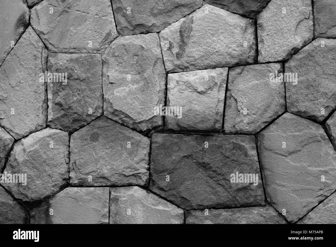 Slab of rocks Black and White Stock Photos & Images - Alamy
