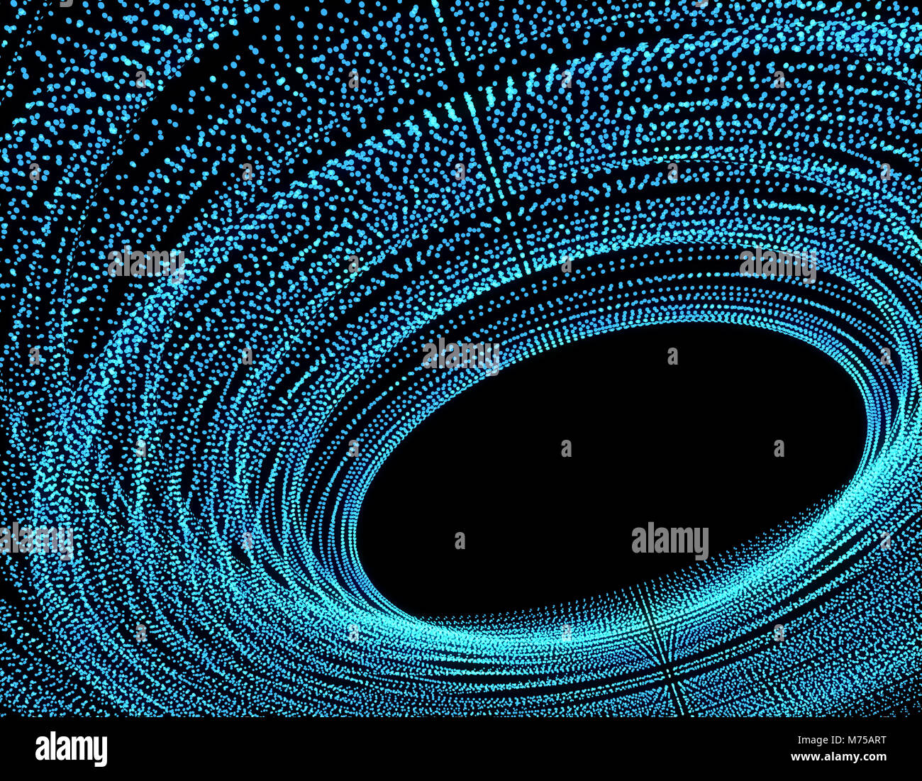 Spatial 3D Particles, Network Data Matrix, Future Technologies, Network ...